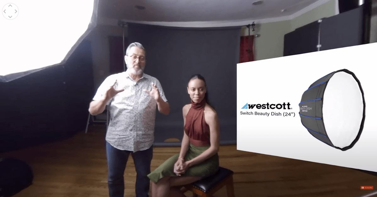 5 One Light Portrait Set-ups – Interactive Lighting Tutorial in 360 ...