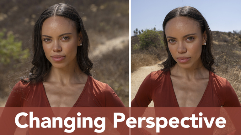 How To Change Image Perspective vs Zooming Your Lens - The Slanted Lens